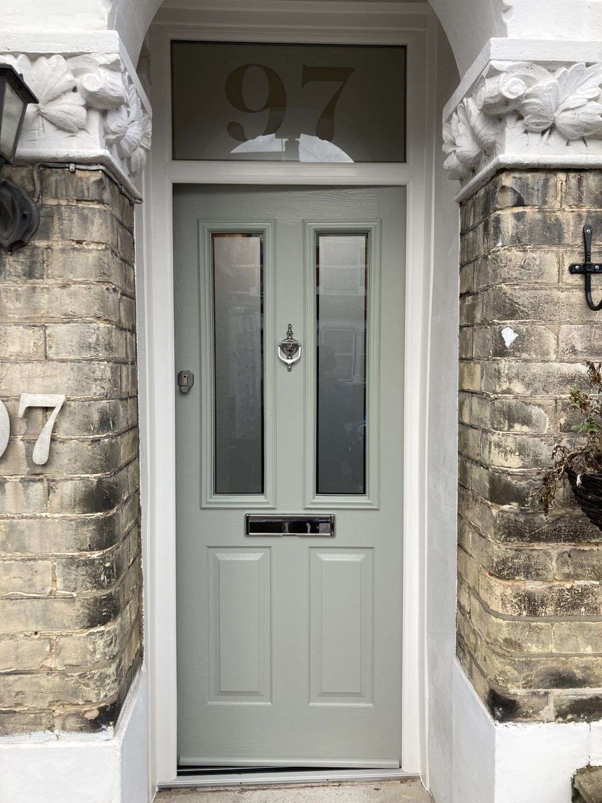Endurance Door With Top Light With Number - Albion Windows